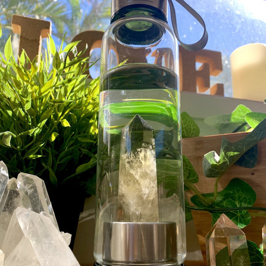 Crystal Water Bottle (Stainless Steel) – Wholesale Crystal Club