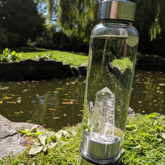 Crystal Water Bottle (Stainless Steel) – Wholesale Crystal Club