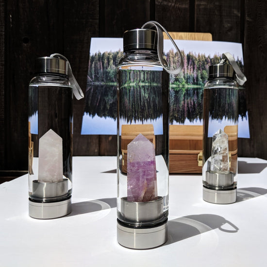Crystal Water Bottle (Stainless Steel) – Wholesale Crystal Club