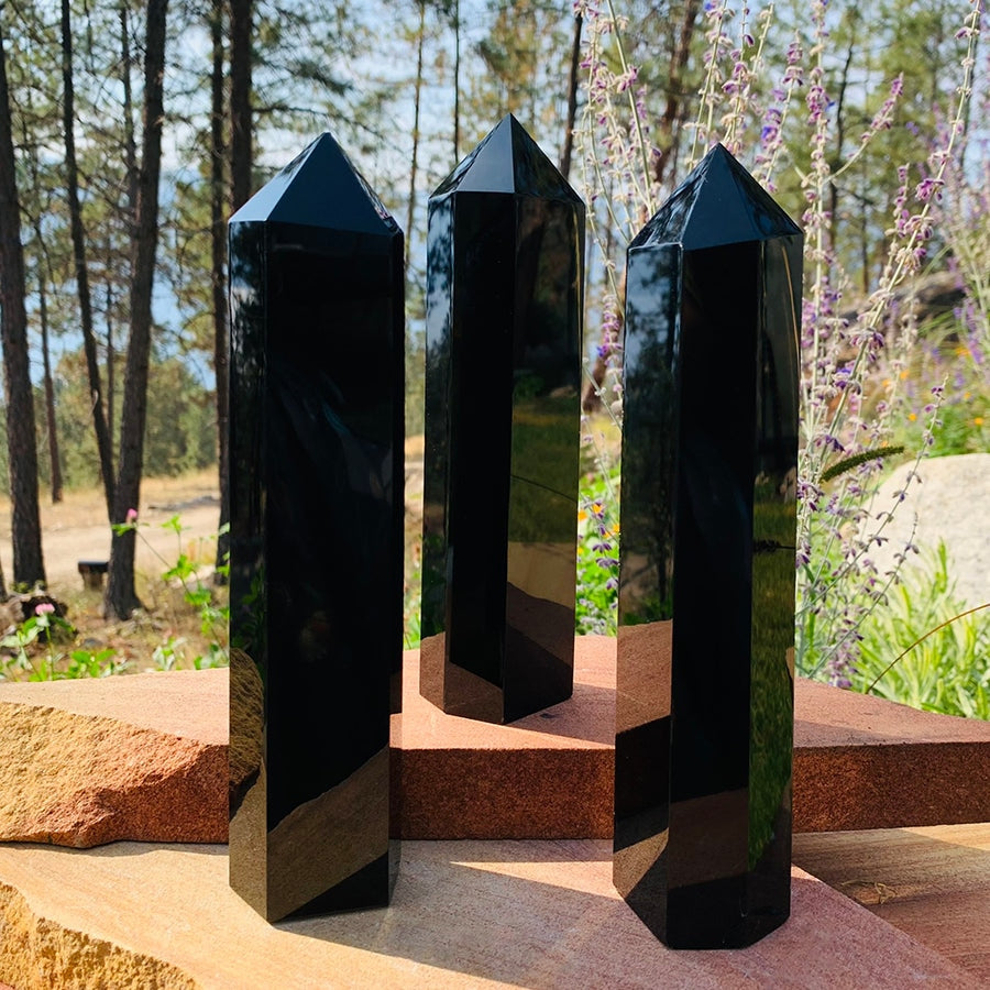 Large Generator: Large Obsidian – Wholesale Crystal Club